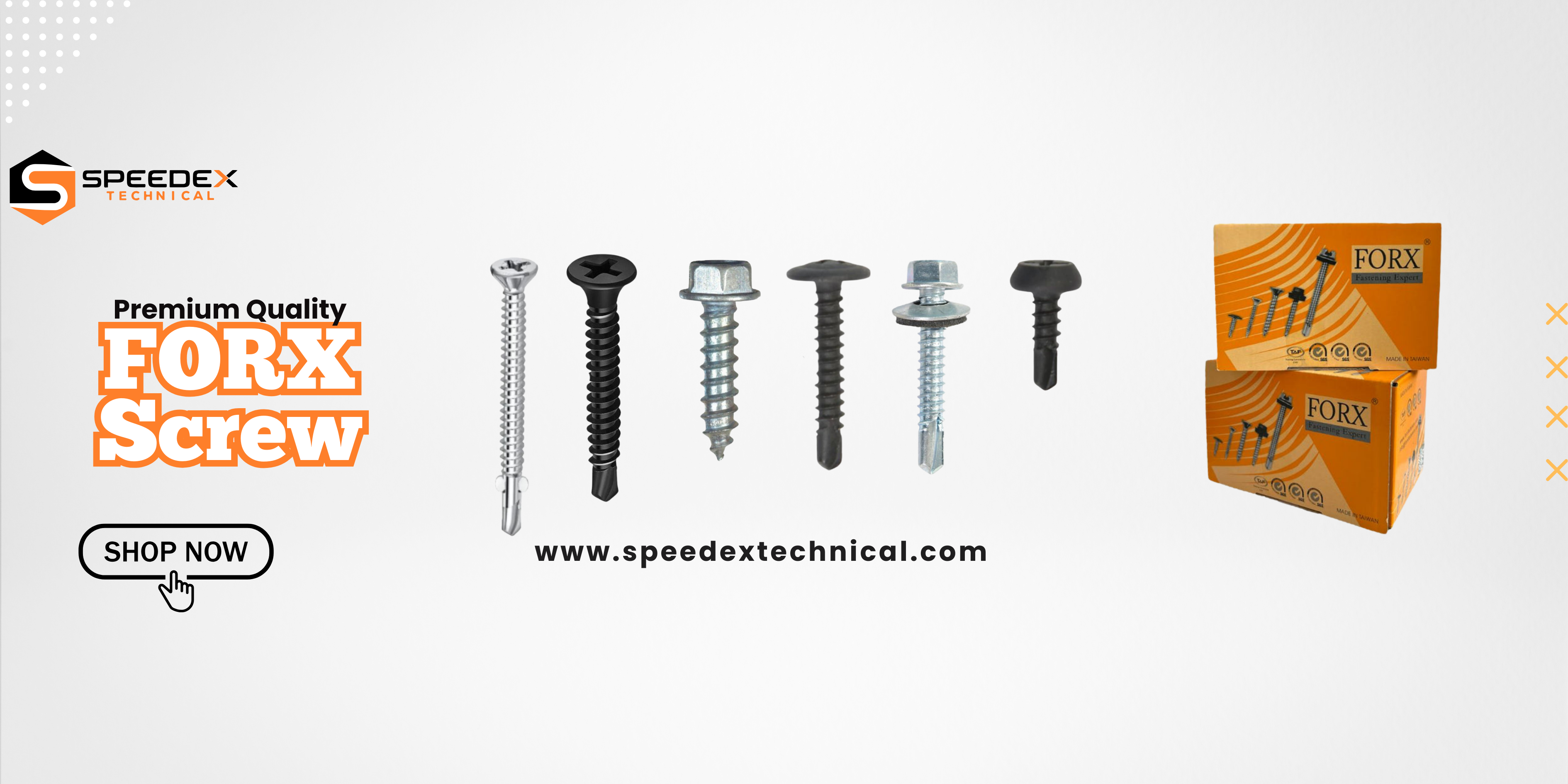 All Screws for Industrial and Construction Use | Speedex Technical