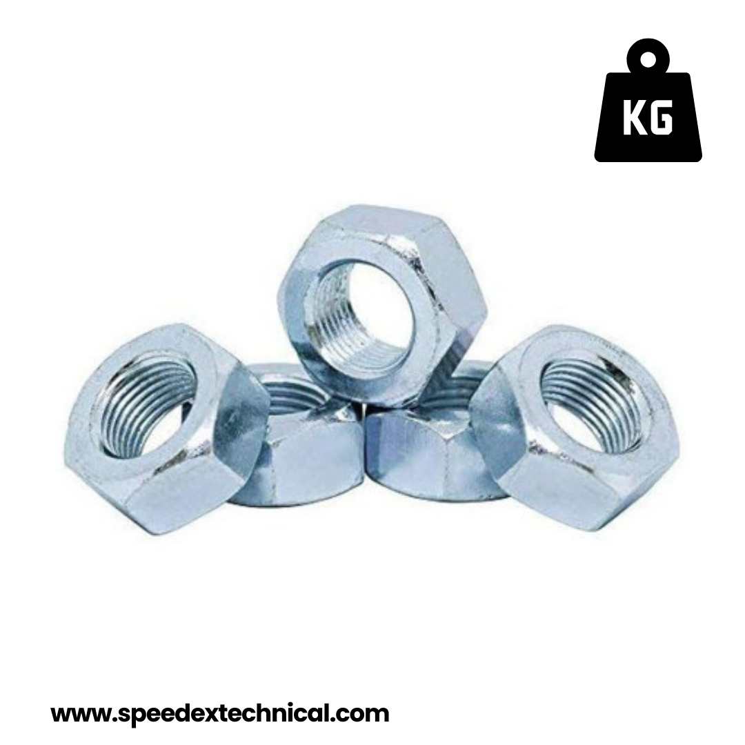 GI Hex Nut DIN 934 | Reliable Hexagonal Fastener | Speedex – Speedex ...