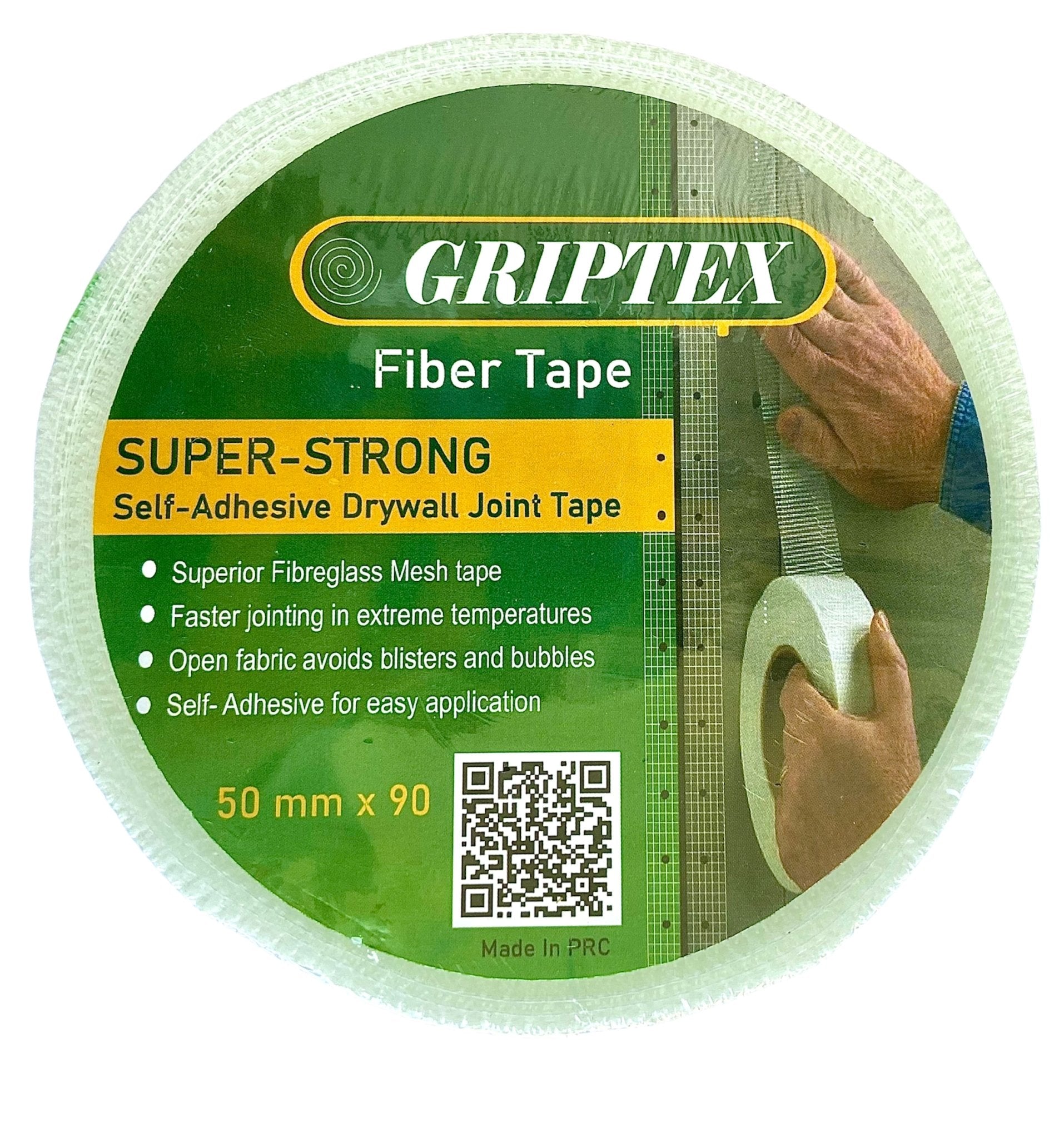 Griptex 50mm Fiber Tape for Drywall and Repairs | Speedex Technical