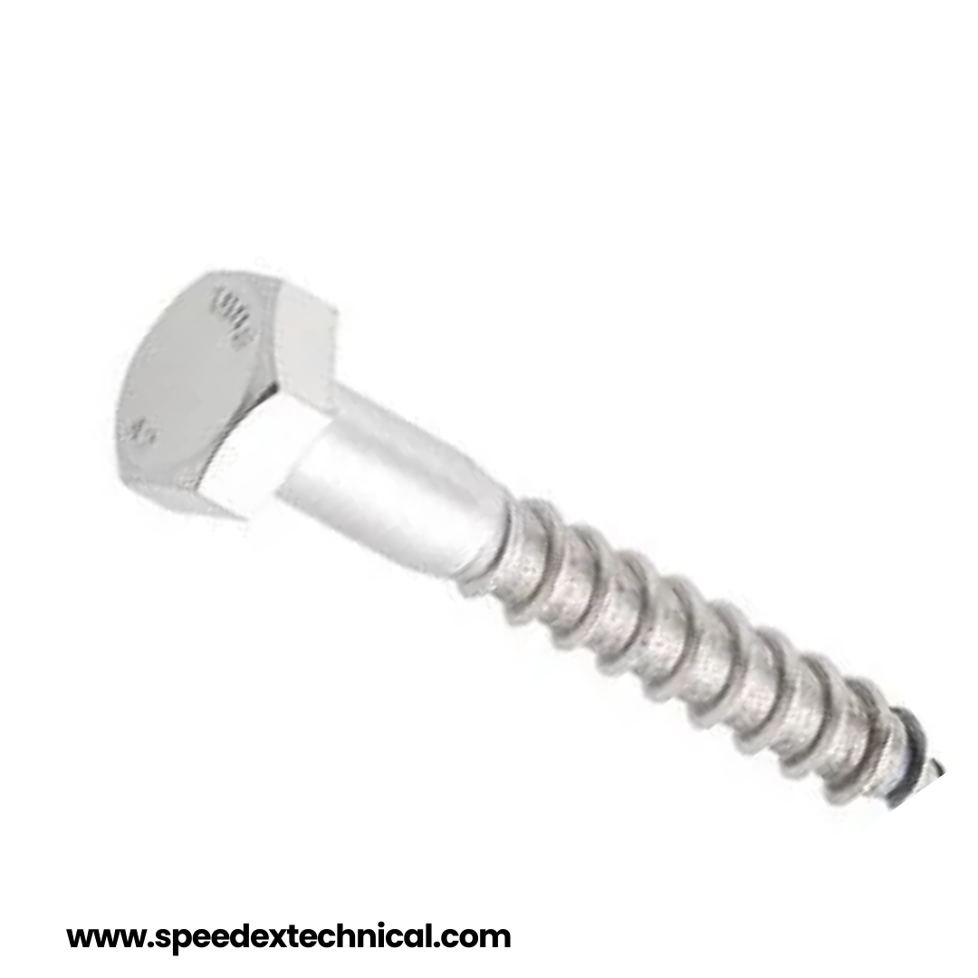 GI Coach Screw (Coach Bolt) | Heavy-Duty Fastening | Speedex Technical